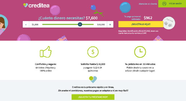 Creditea opiniones, comentarios